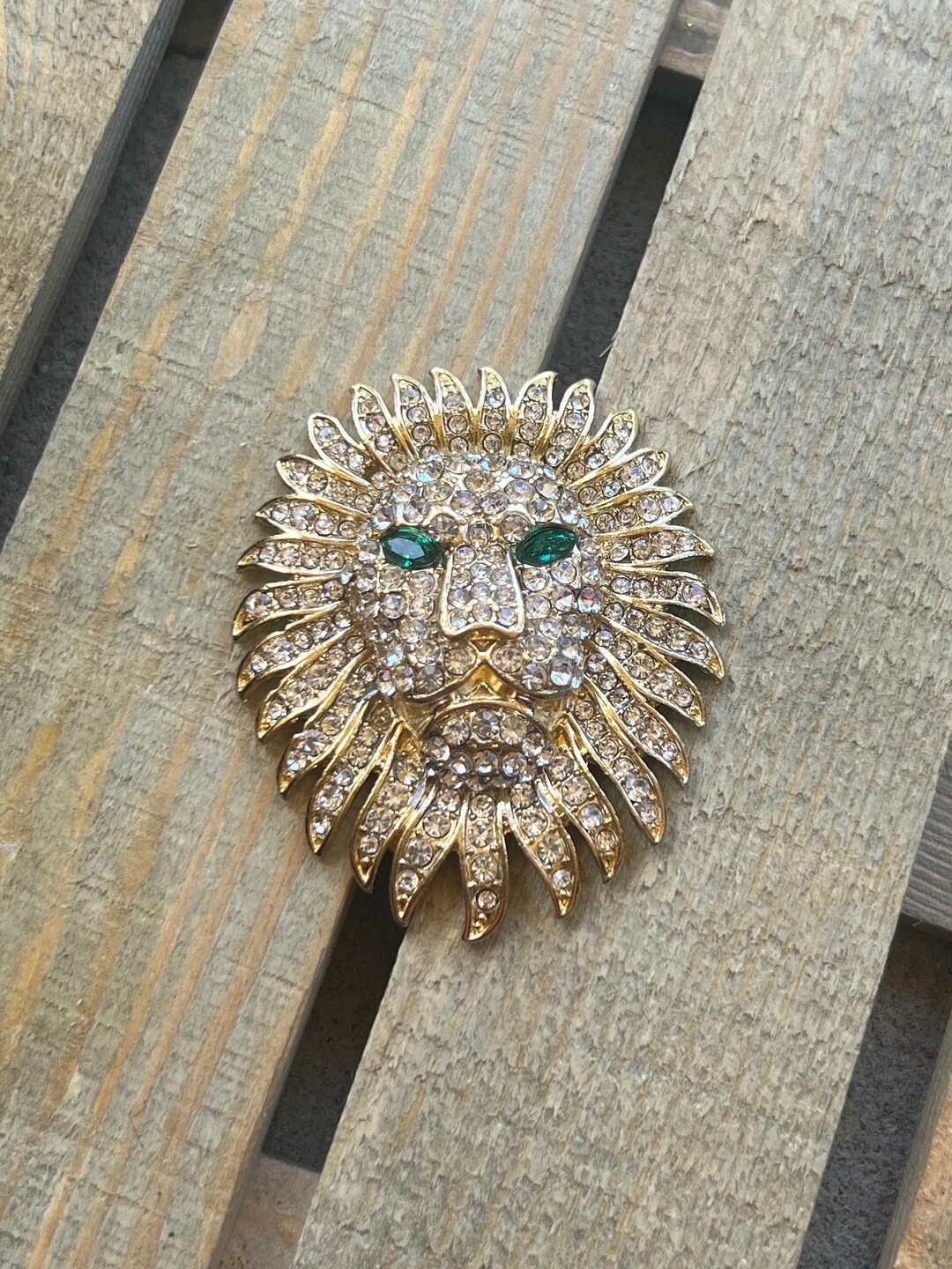 Exotic Tiger Brooch, Tiger Head Brooch Fall Brooch, Fancy or Christmas ...
