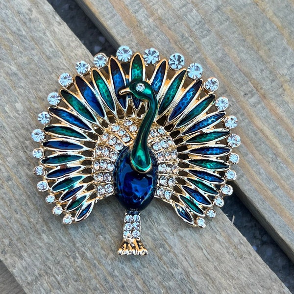 Bird Brooch - Etsy