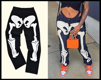 Halloween Jeans | Etsy