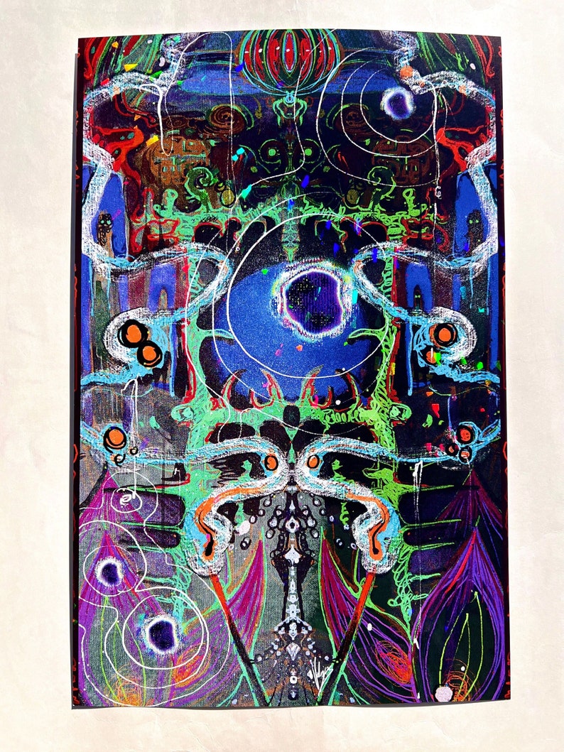 Memory Shrine Holo Print - Etsy