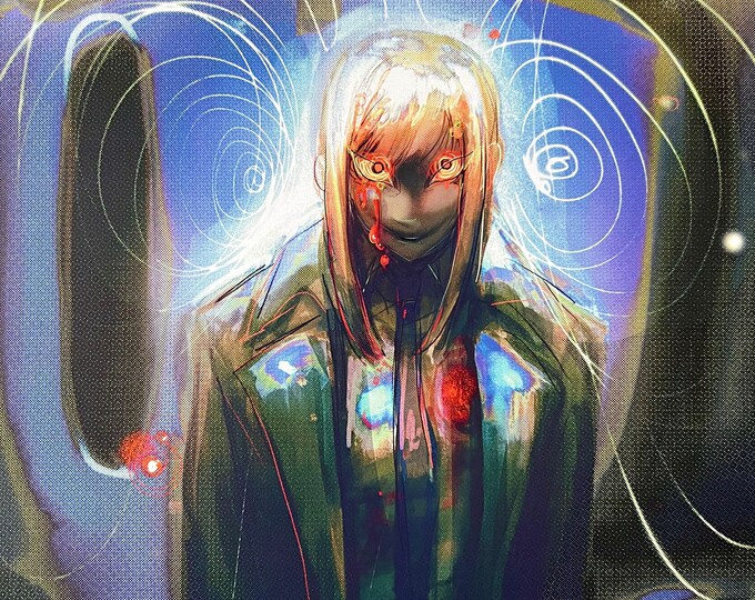 Listening (CSM Fanart Print) - Etsy