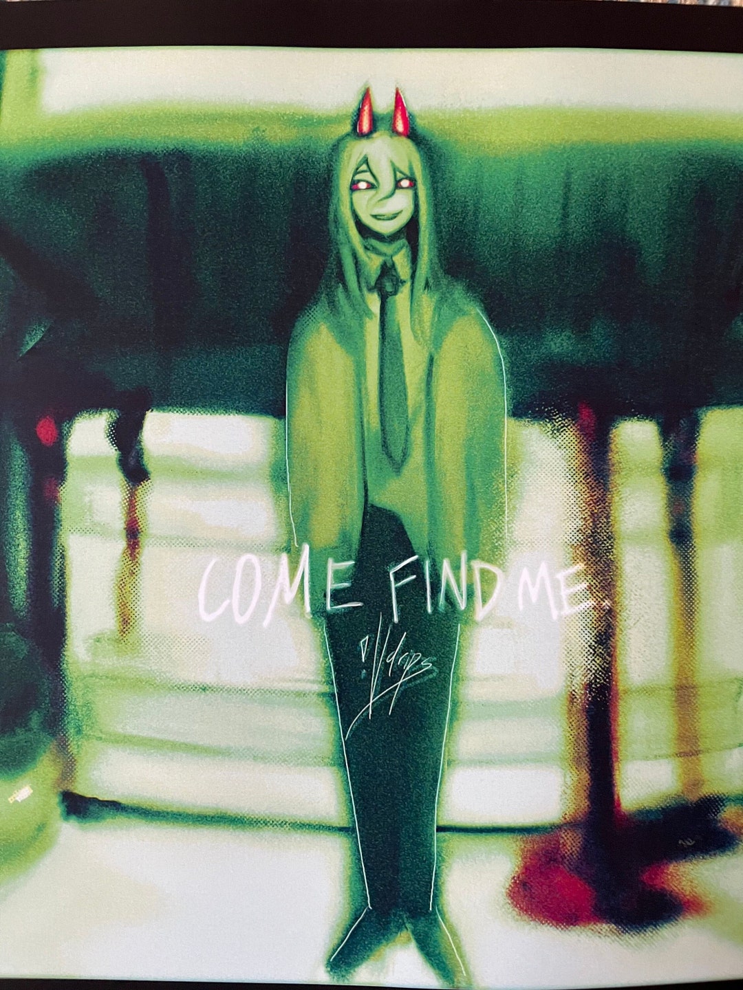 Come Find Me (CSM Fanart Print) - Etsy