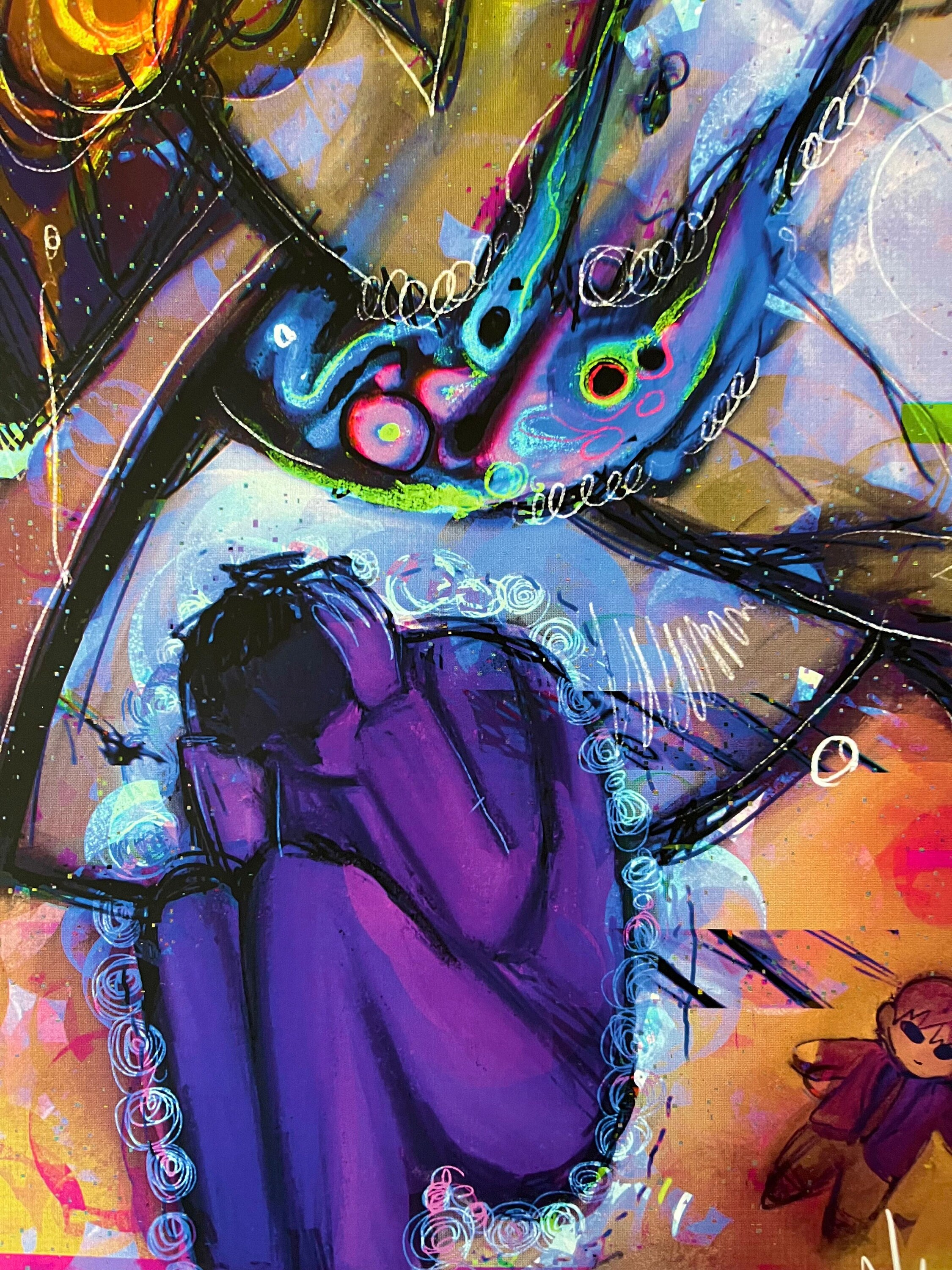 What's on Your Mind mob Fanart Print - Etsy