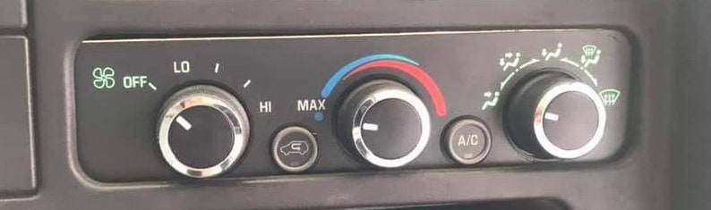 GMT400 OBS Chevy GMC Complete Control Knob Upgrade Kit - Etsy