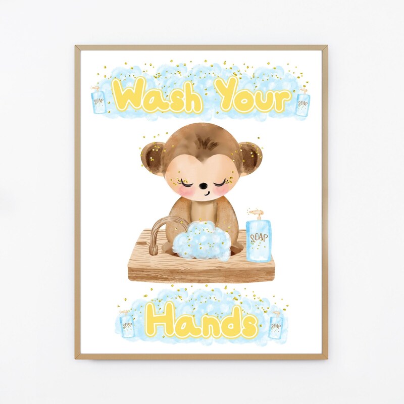 Wash Your Hands Sign - Etsy