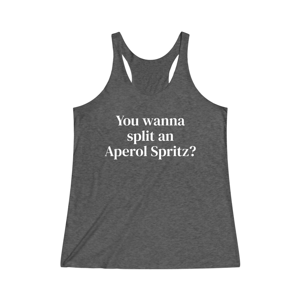 You Wanna Split an Aperol Spritz Tank // Jason Tank // - Etsy