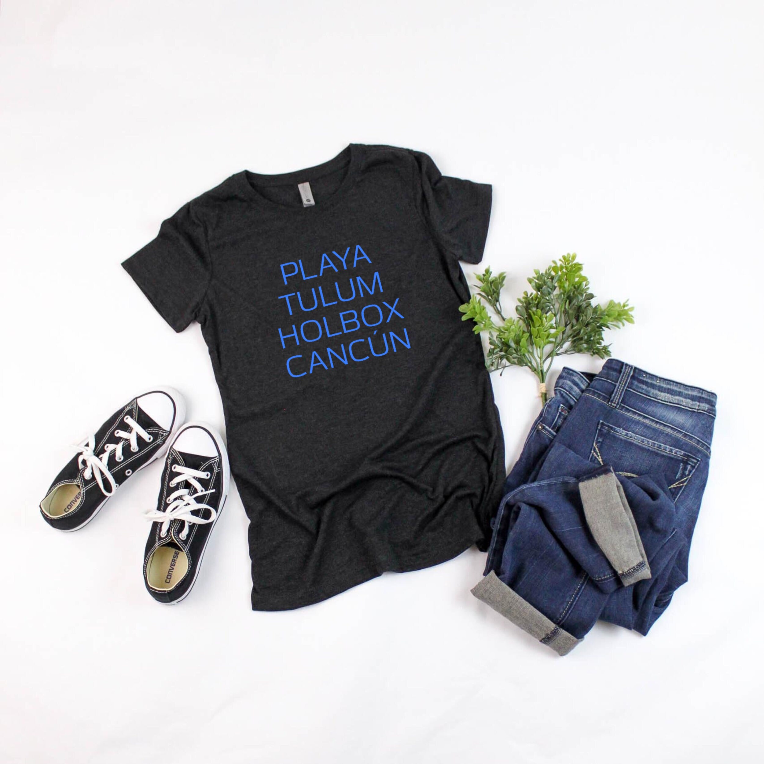 Playa Tulum Holbox Cancun Tee // Beach Tee // Playa Tee // Vacation Tee ...
