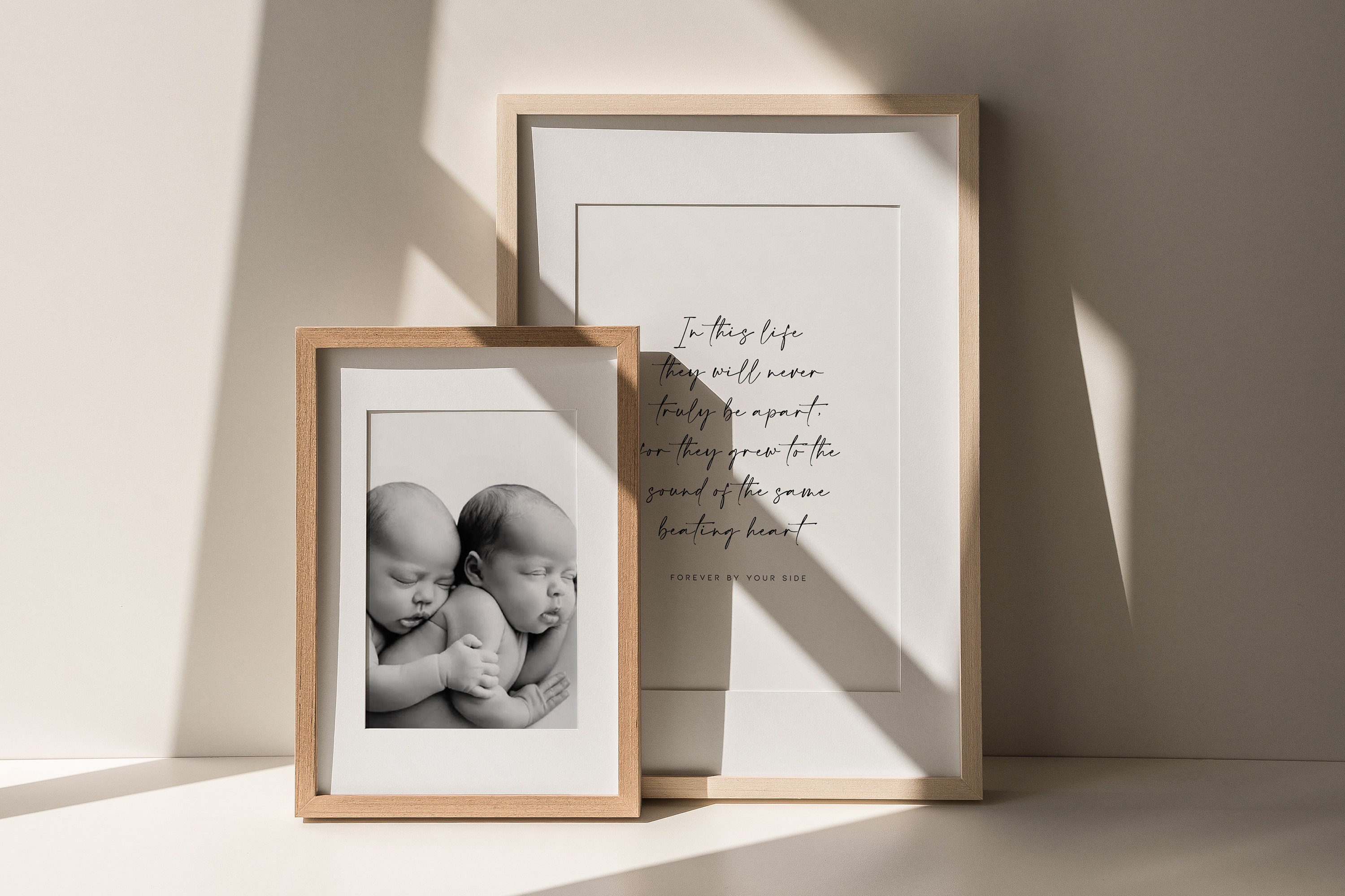 Twins Nursery Decor Twin Print Twins Wall Art Twins Nursery Print Gift ...