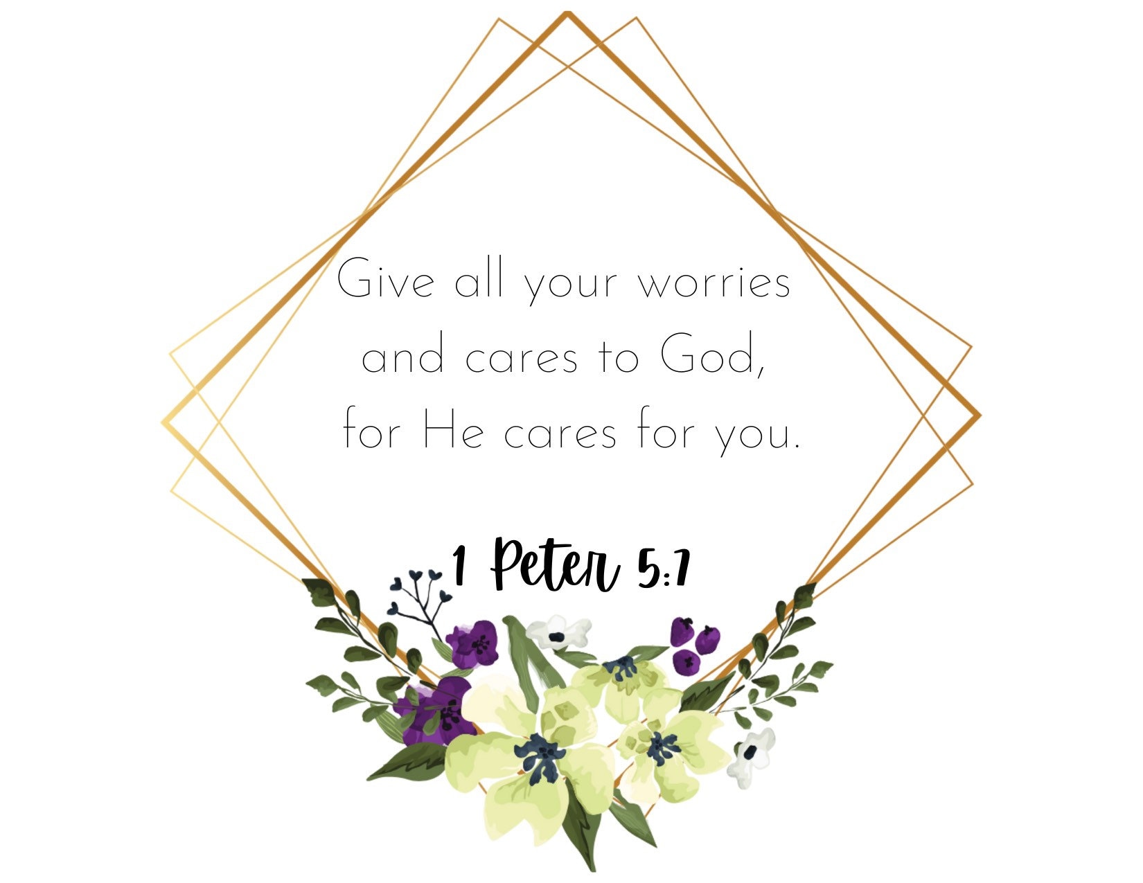 Encouraging Scripture Cards Digital Download Set of 12 - Etsy