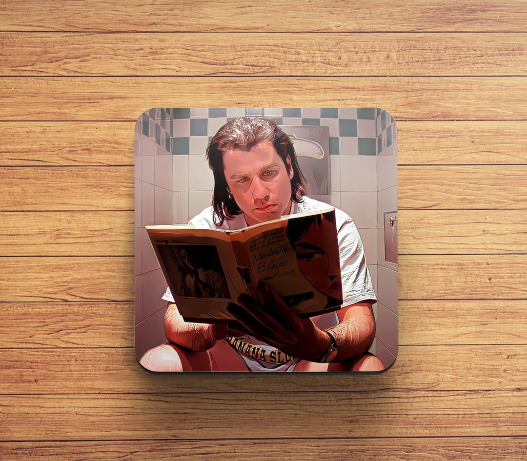 Pulp Fiction Coaster Pulp Fiction Vincent Vega Coaster Fun Wood ...