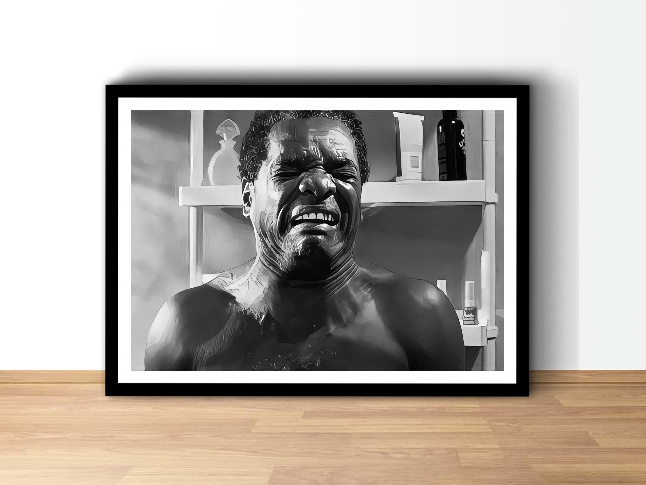 Friday Movie Poster Print | Friday Bathroom Scene | Funny Digital Oil ...