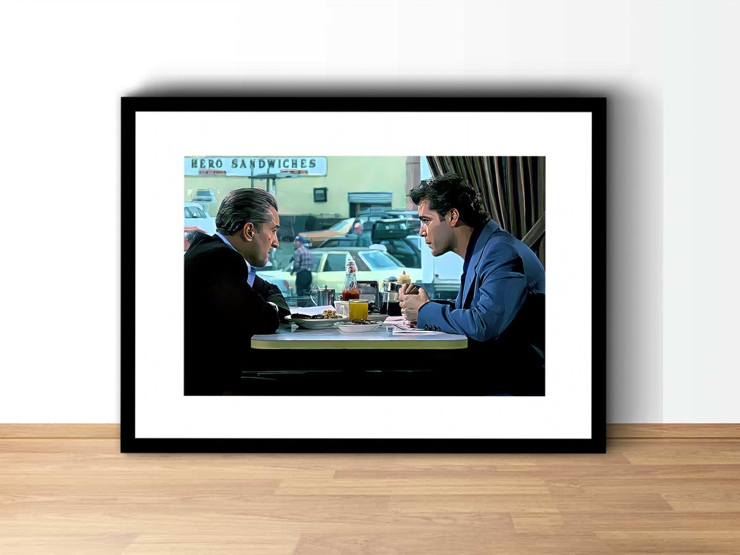 Goodfellas Diner Scene Goodfellas Poster Oil Painting Print Robert De ...