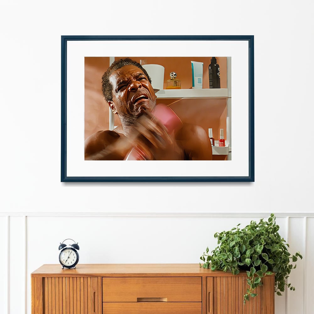Friday Movie Poster Print | Friday Bathroom Scene | Funny Digital Oil ...