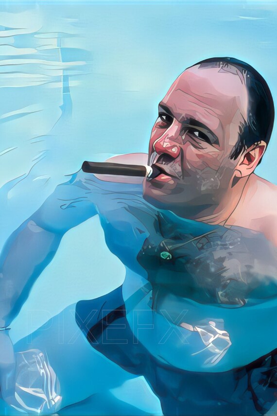 Tony Soprano Smoking