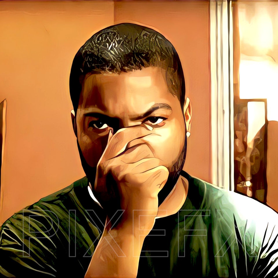 Friday Movie Poster Print - Friday Bathroom Scene - Funny Digital Oil ...