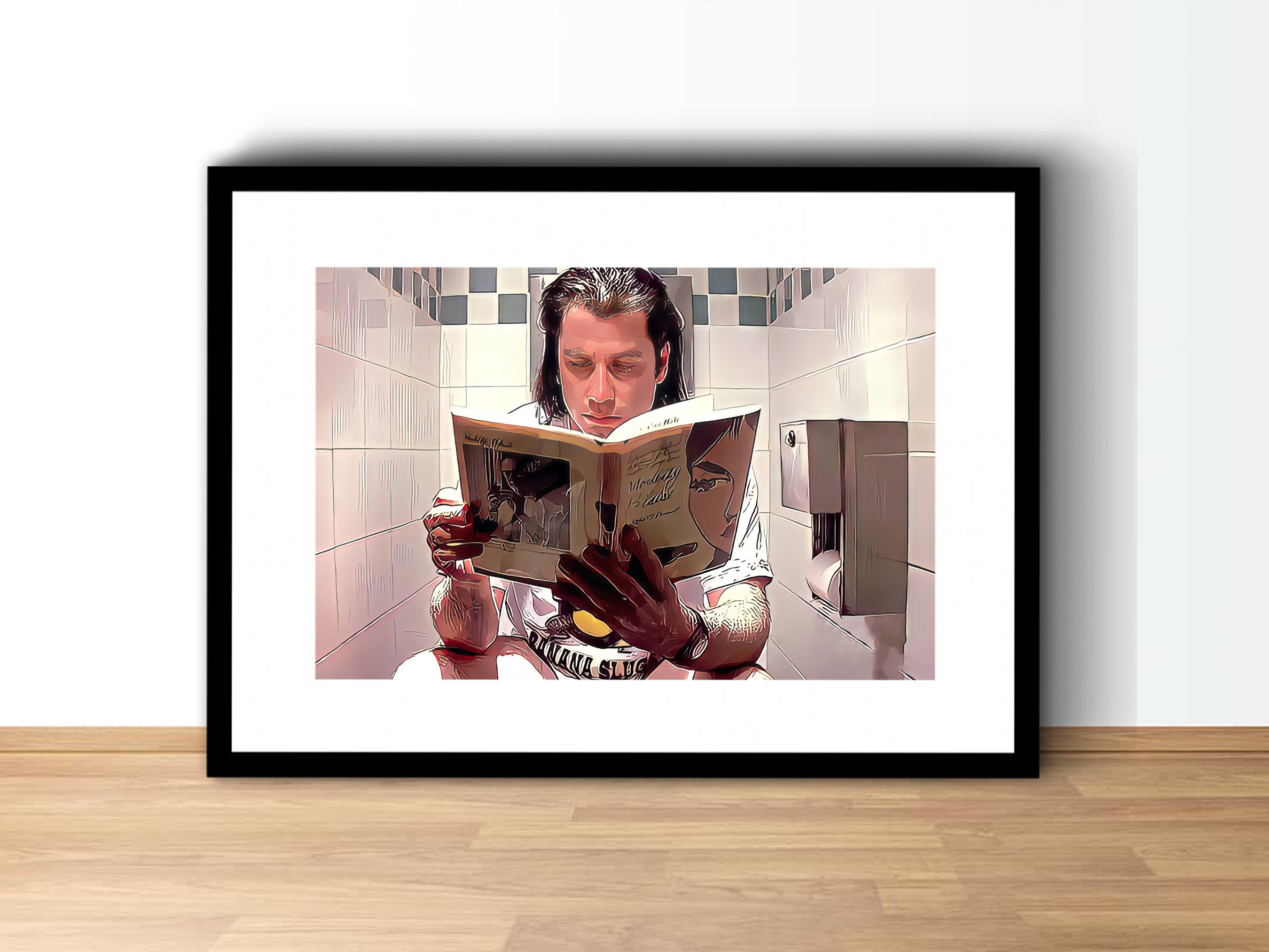 Pulp Fiction Framed Poster