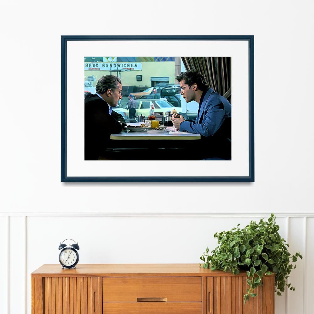 Goodfellas Diner Scene Goodfellas Poster Oil Painting Print | Etsy