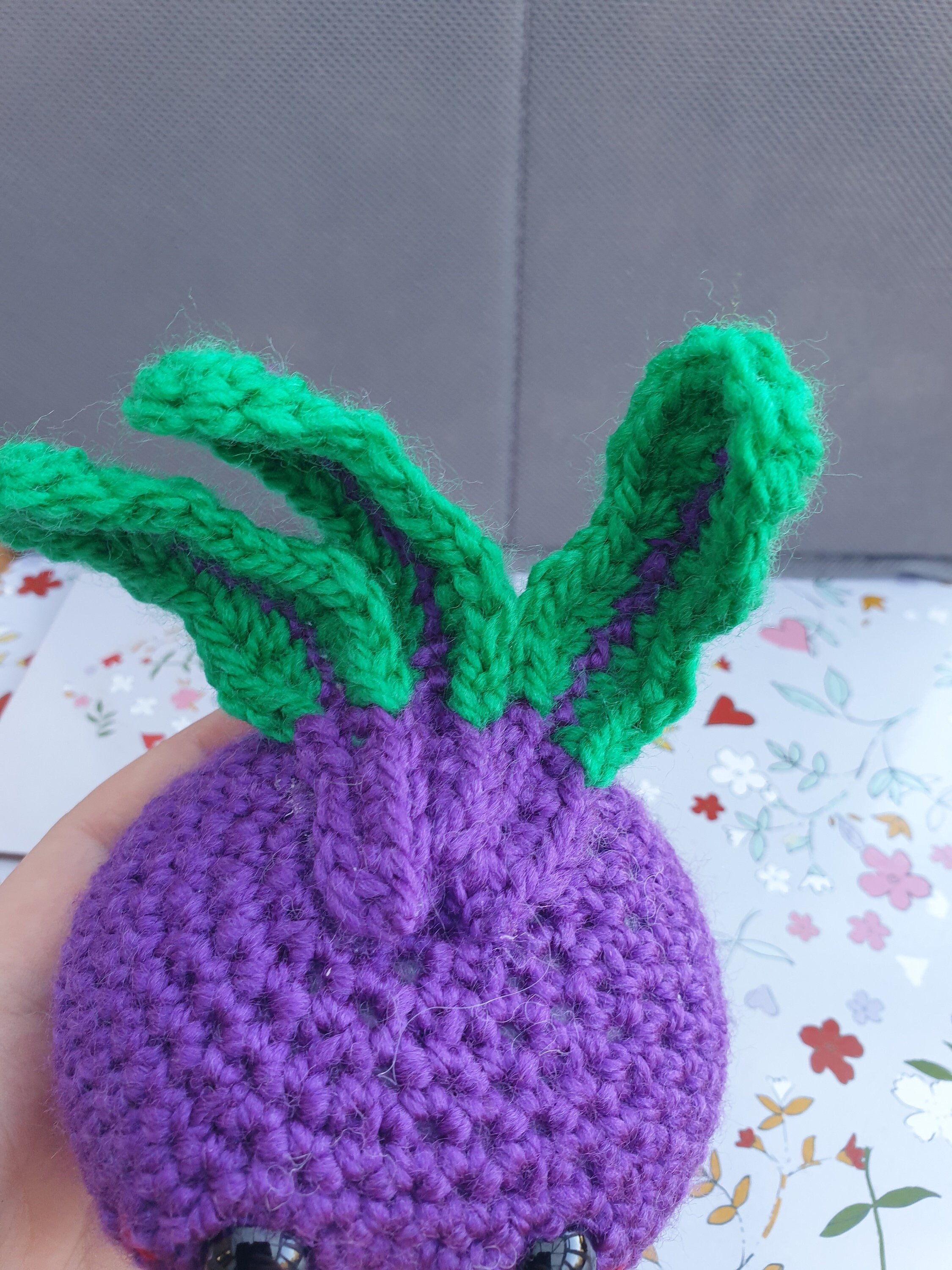 Handmade Cute Crochet Beetroot - Etsy