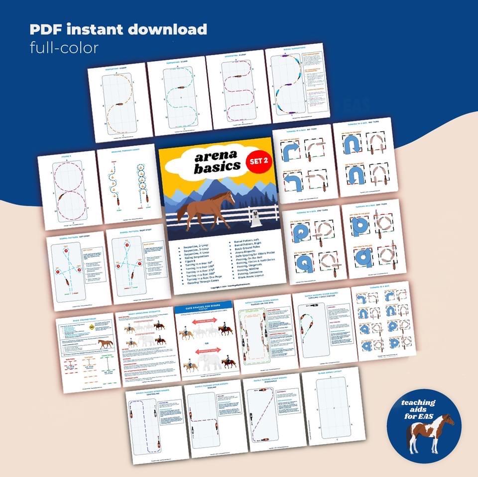 Arena Basics Set 2 Patterns, Layouts, Lesson Planning Teaching Tools ...