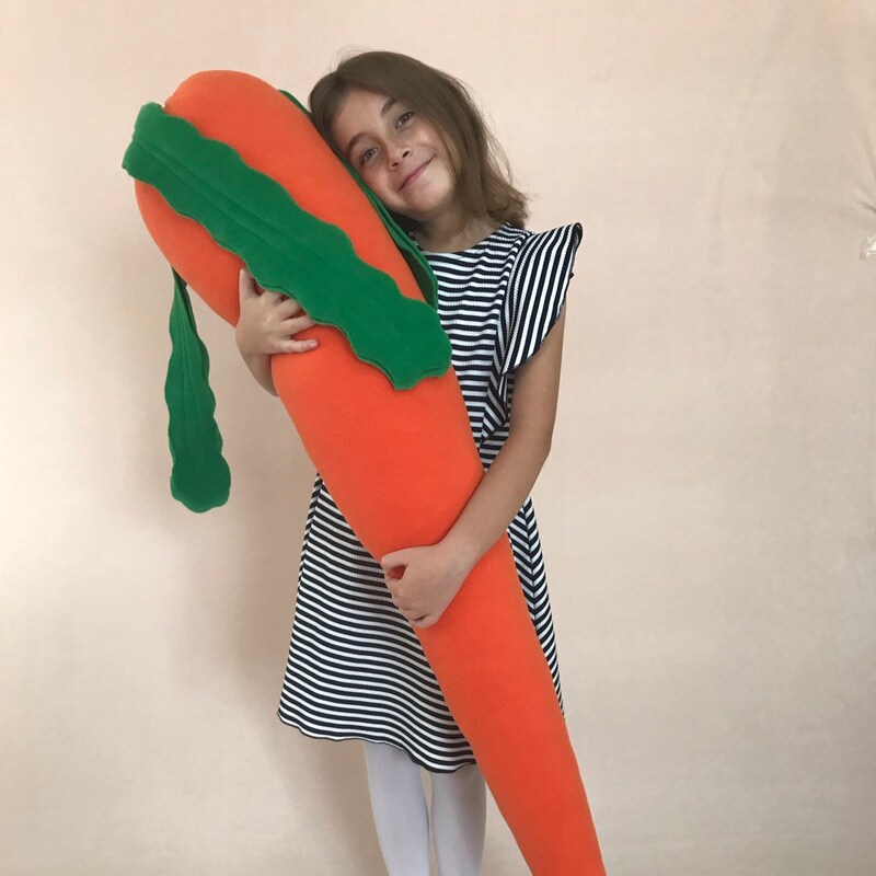 Carrot Plush - Etsy