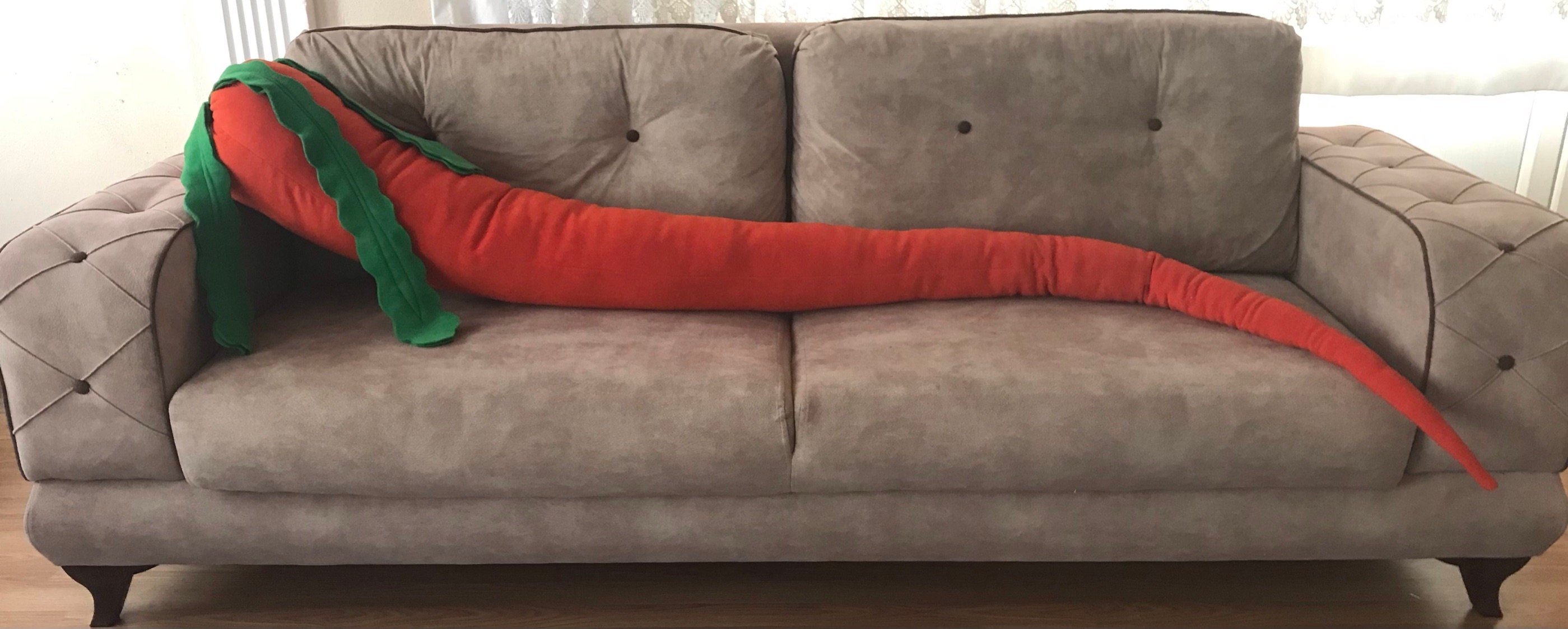 Handmade Giant Stuffed Carrot | Handmade Stuffed Animals & Plushies - Etsy