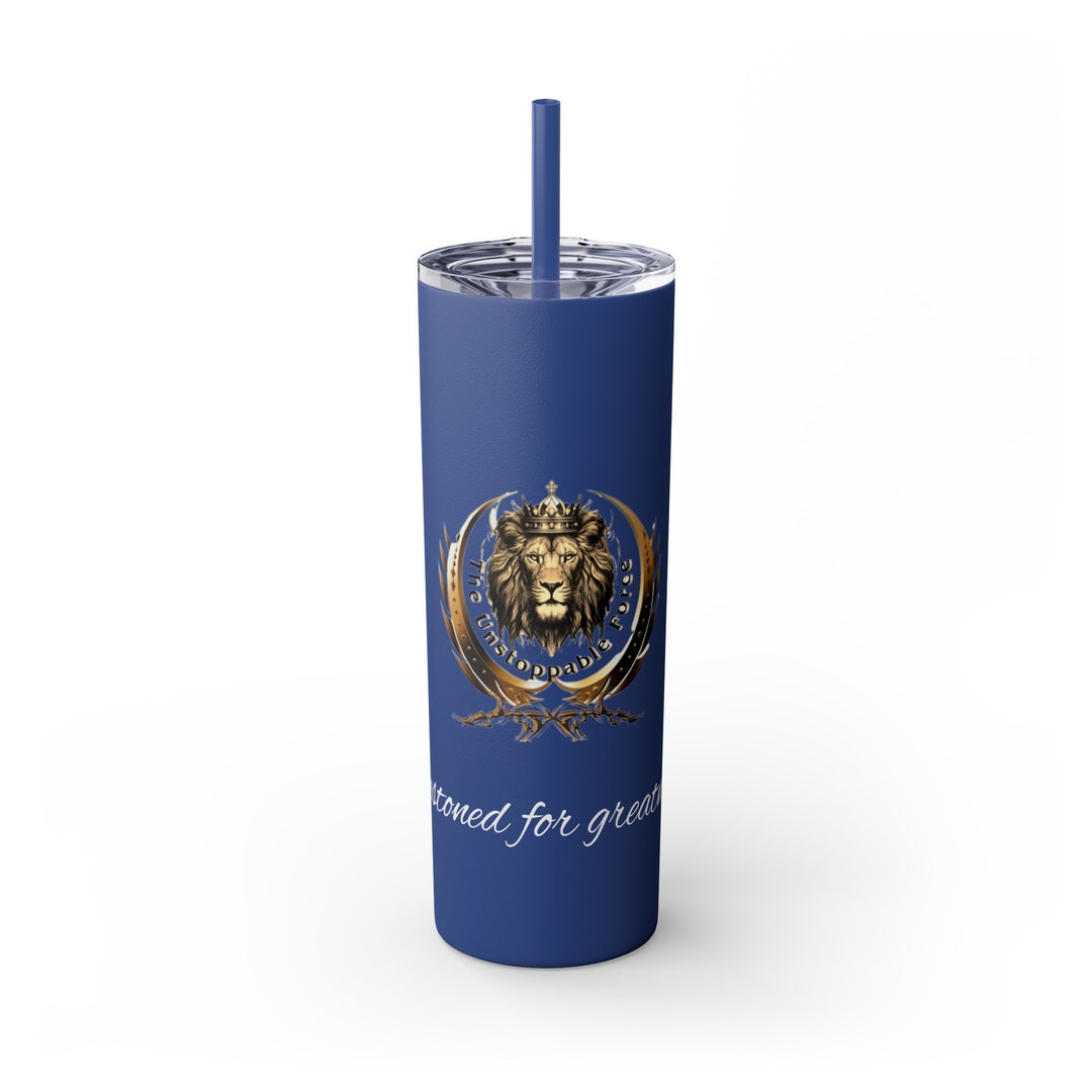 The Unstoppable Force Brand Skinny Tumbler - Etsy