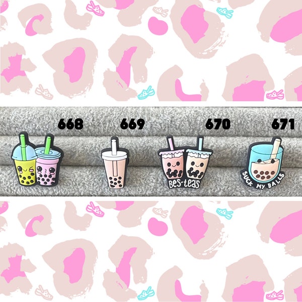 Boba Charms for Crocs - Etsy
