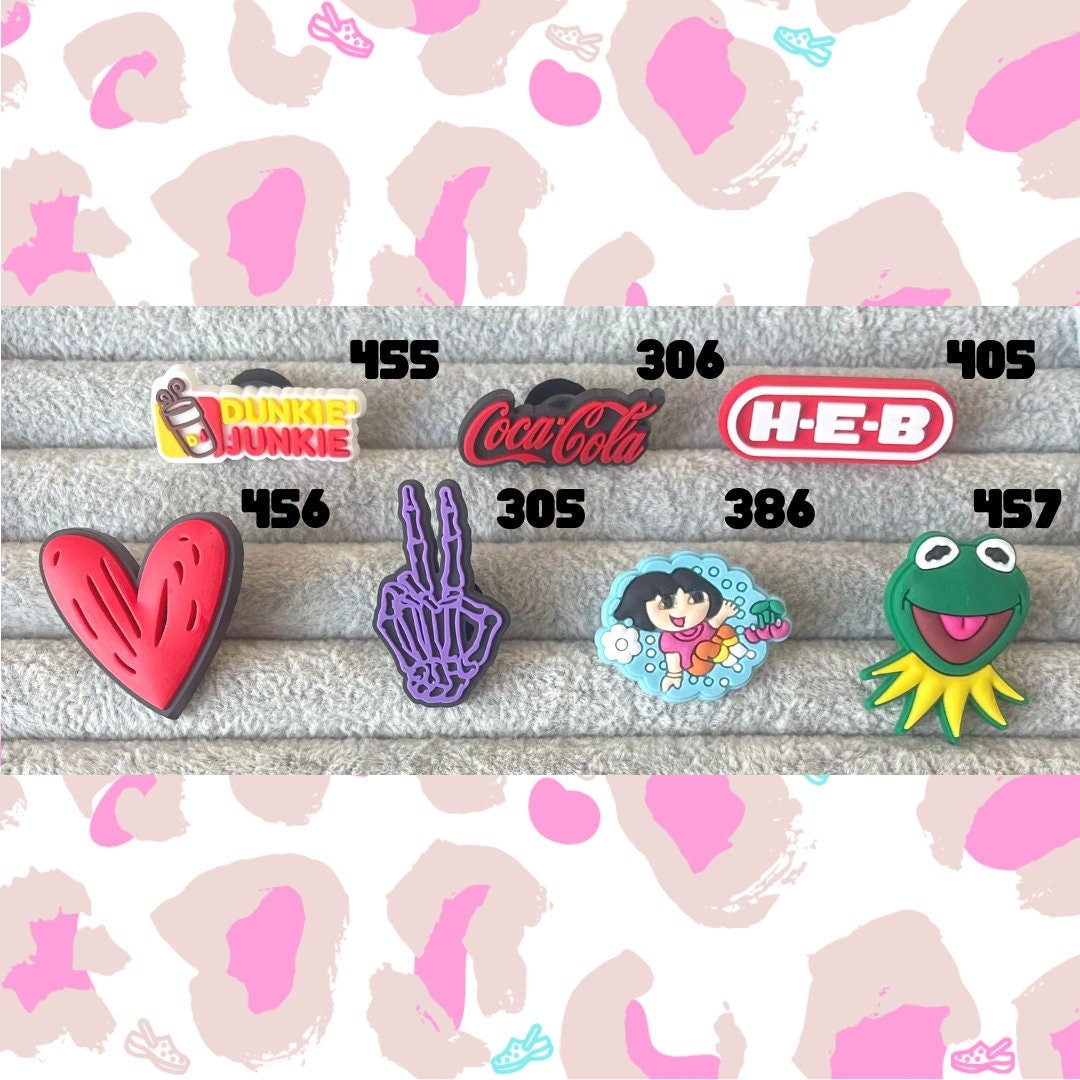 Coffee Charm Coffee Cup Charm Drink Croc Charm Heart Charms - Etsy