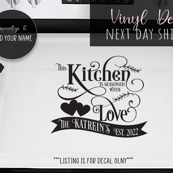 Shop Kitchen Wall Decal - Etsy