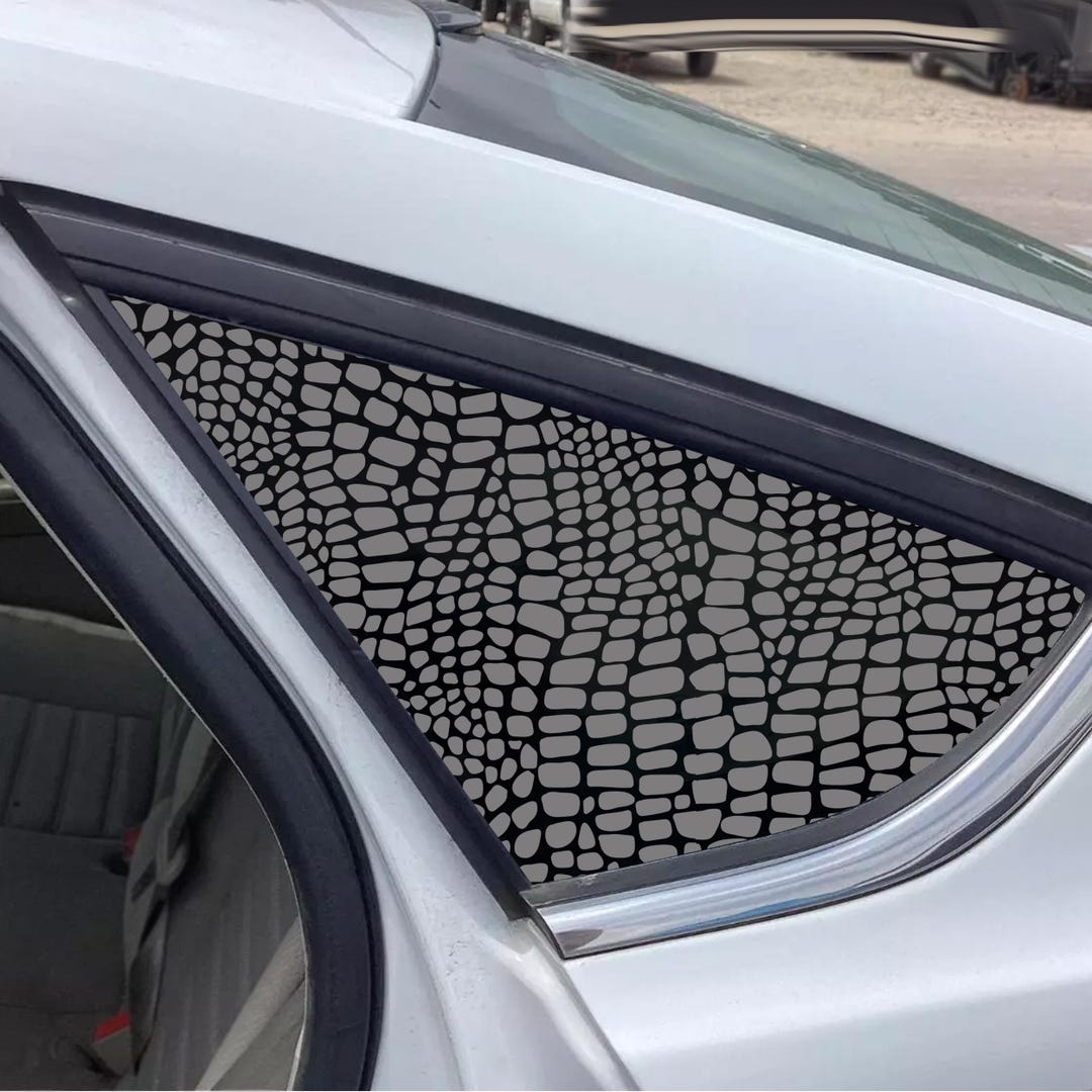 Dragon Scales Decal, Rear Quarter Window Decal, Window Decal, Adhesive ...