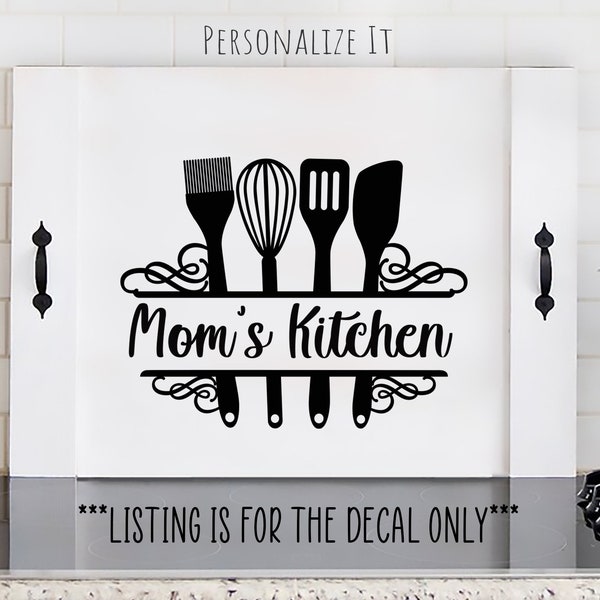 Kitchen Decals - Etsy
