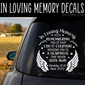 Missing You Car Decal - Etsy