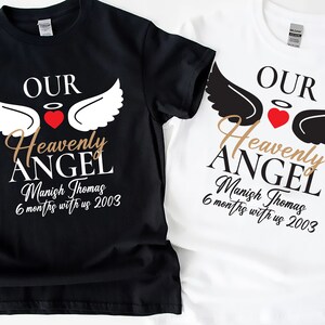 Memorial T-shirts, Personalized RIP, in Loving Memory T-shirt ...