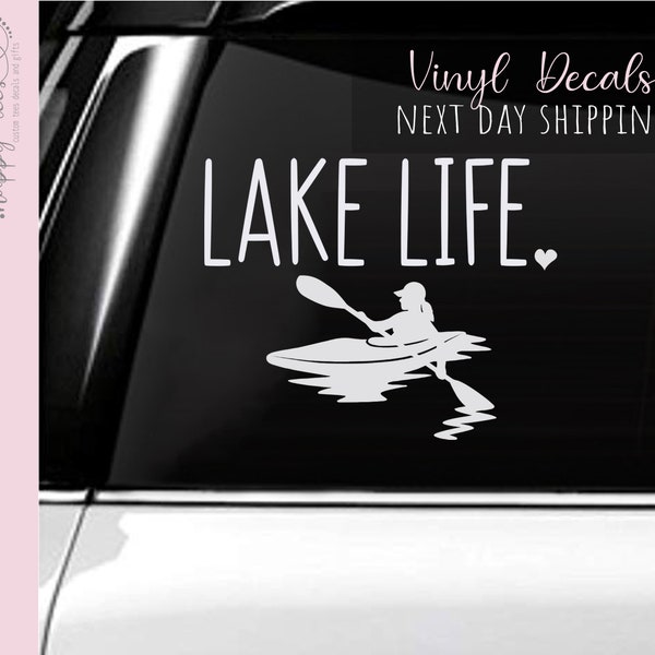 Lake Life Decal - Etsy