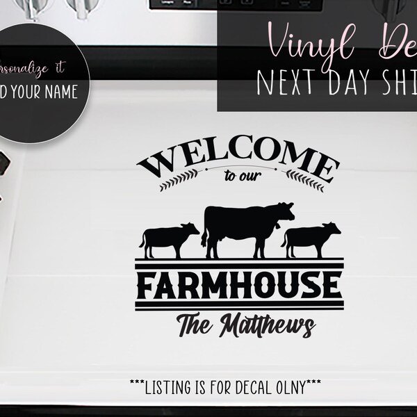 Farm Wall Decal - Etsy