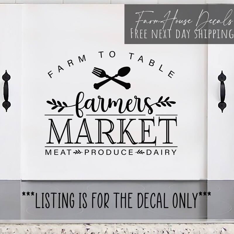Farmhouse Decals - Etsy