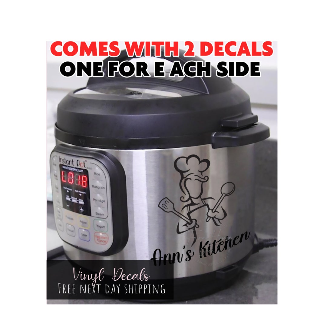 Instant Pot Decal | Crockpot Sticker | Small Kitchen Appliance Decal ...