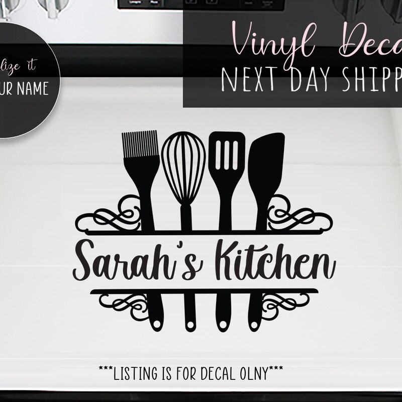 Kitchen Decals - Etsy