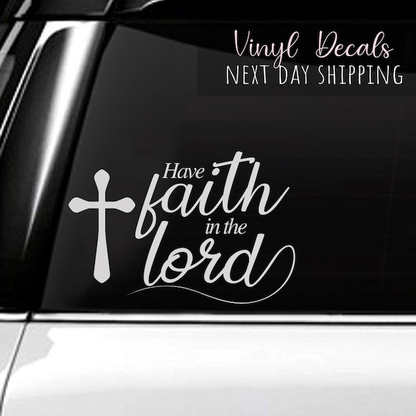 Rear Window Christian Decals - Etsy