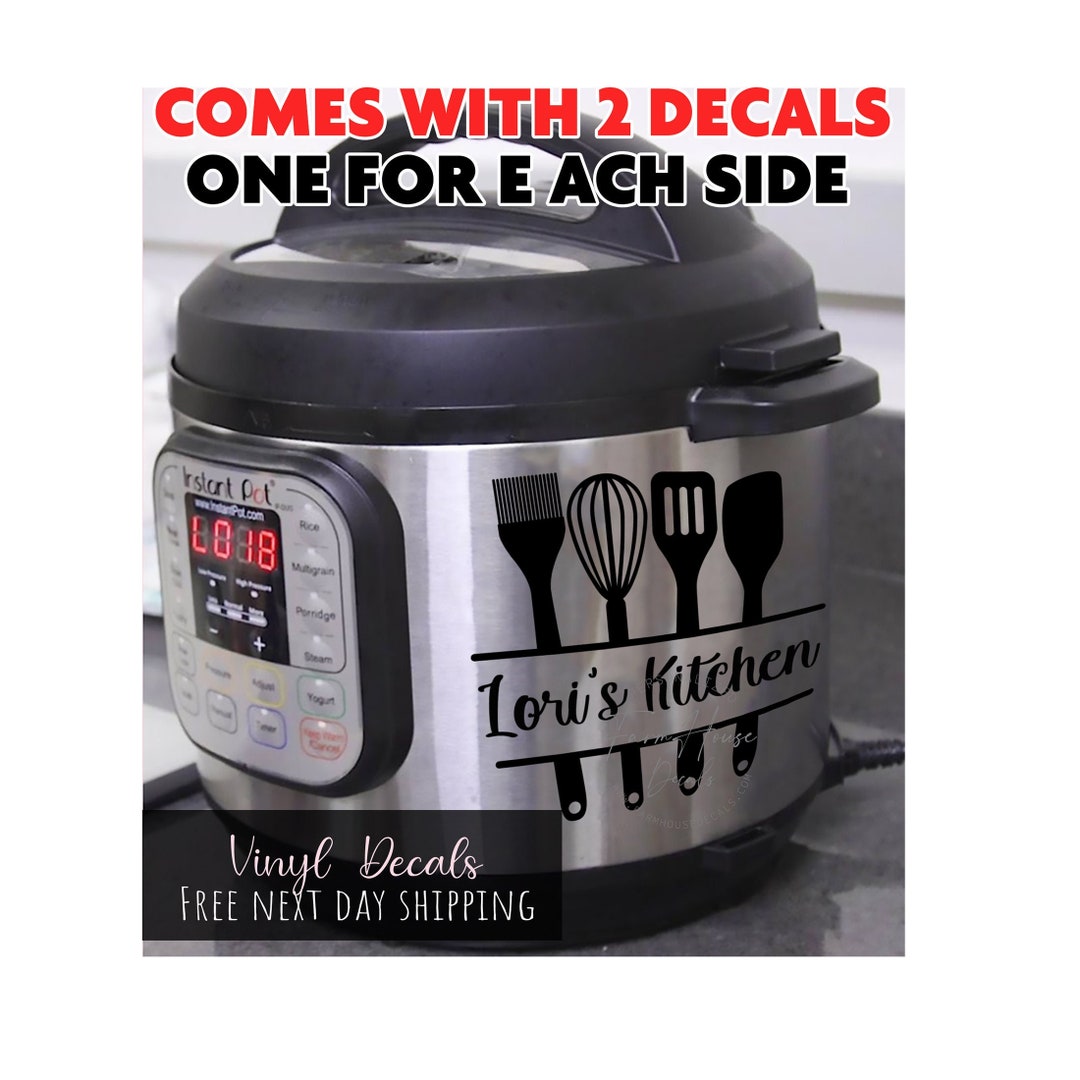 Moms Kitchen Instant Pot Decal Farmhouse Decals - Etsy