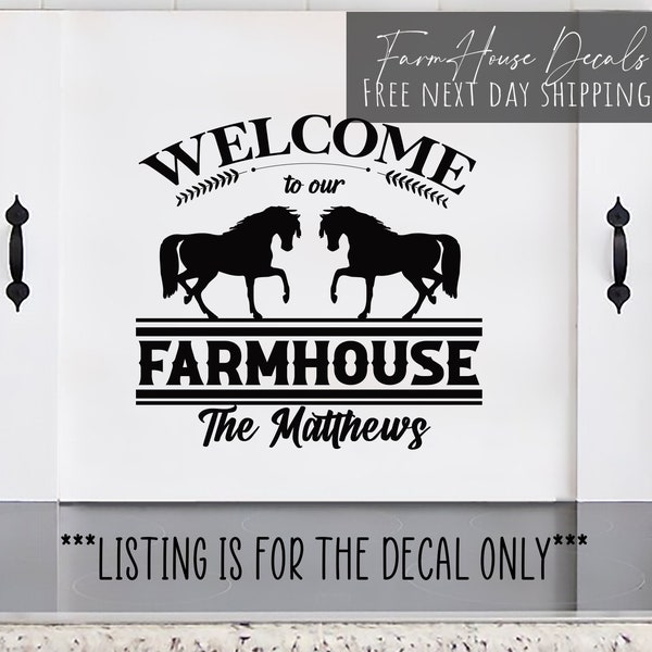 Farmhouse Decals - Etsy