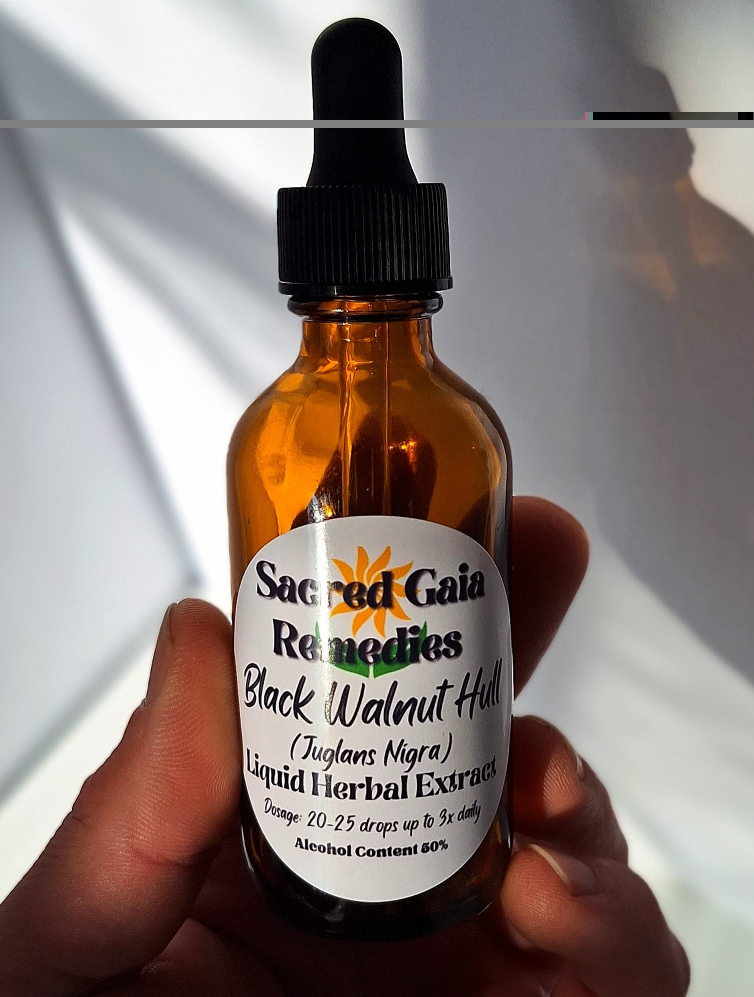 Green Black Walnut Hull Tincture Dgestive Gastr0intestinal Health ...