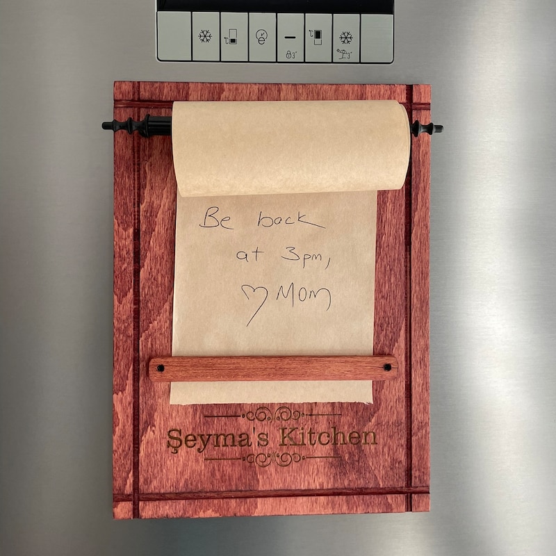 Kitchen Memo Note Holder - Etsy