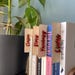 Customizable Library Dividers: Bookshelf Organization Set for Book ...
