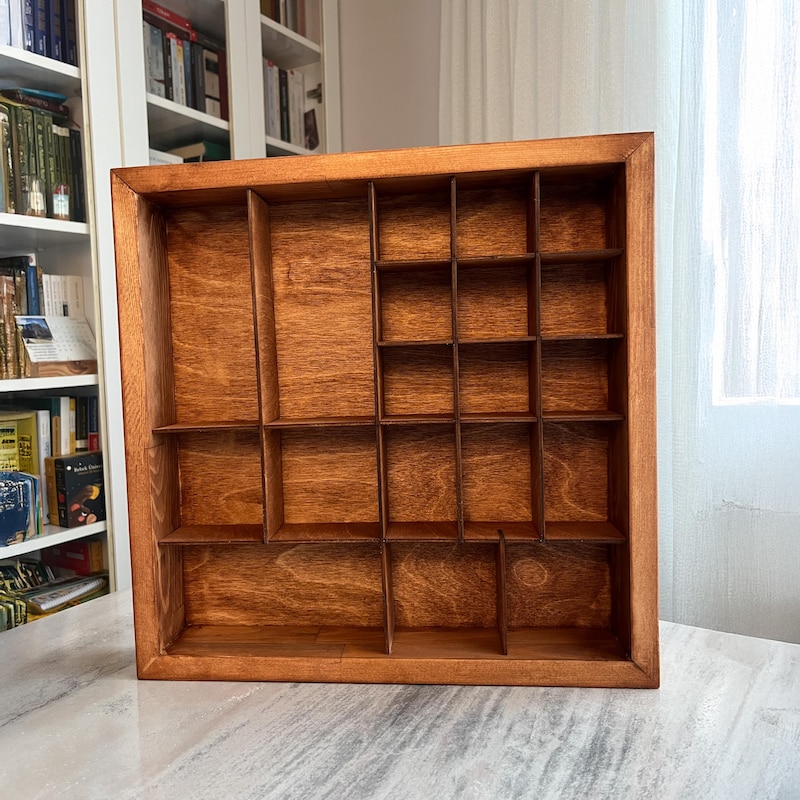 Wood Wall Curio Shelf - Etsy