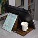 Walnut Triangle Bookmark, Multi Functional Book Holder, Laptop Holder ...