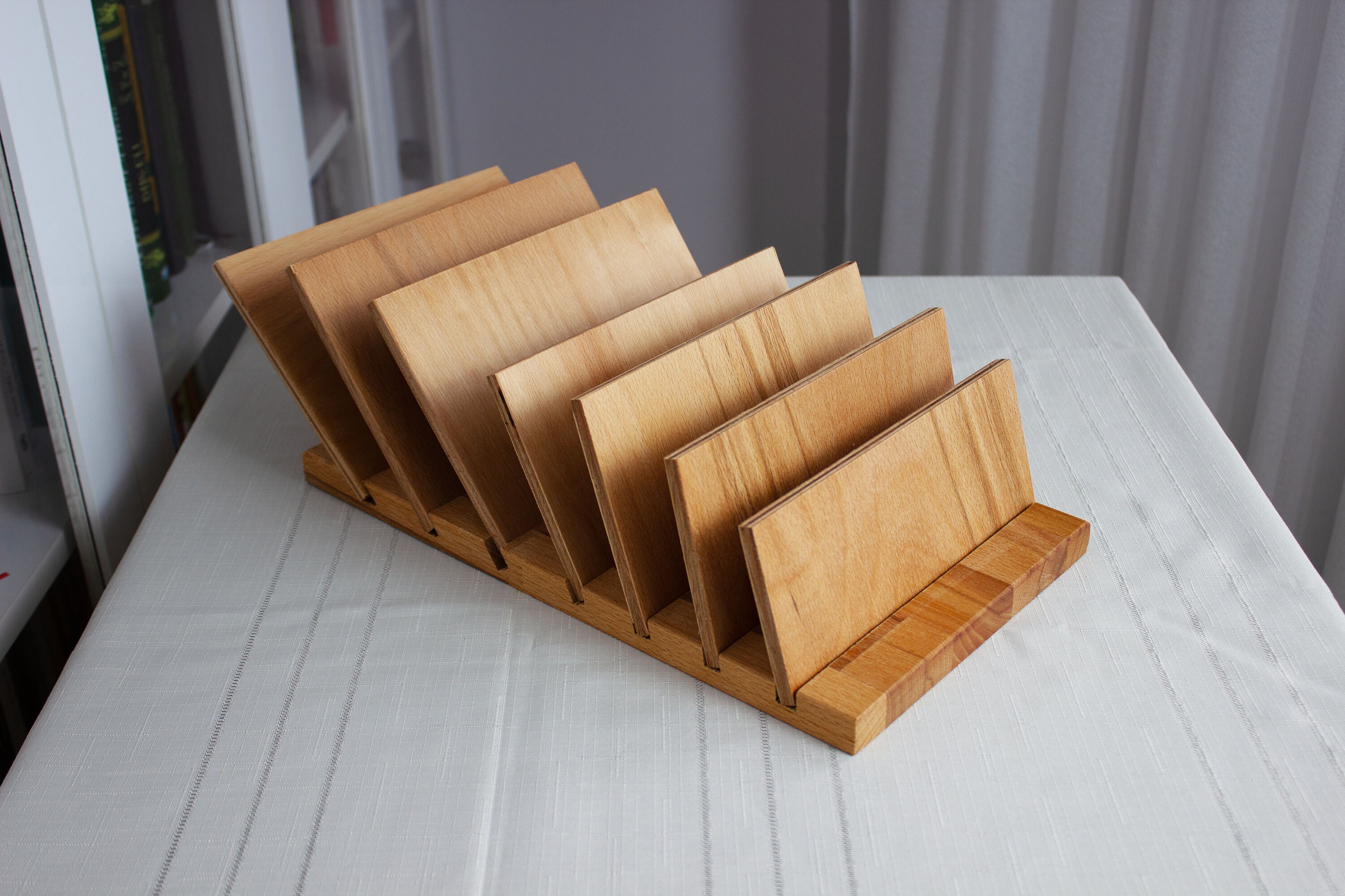 Wooden Book Holder, Bookmark Holder, Personalized Book Stand, Mini ...