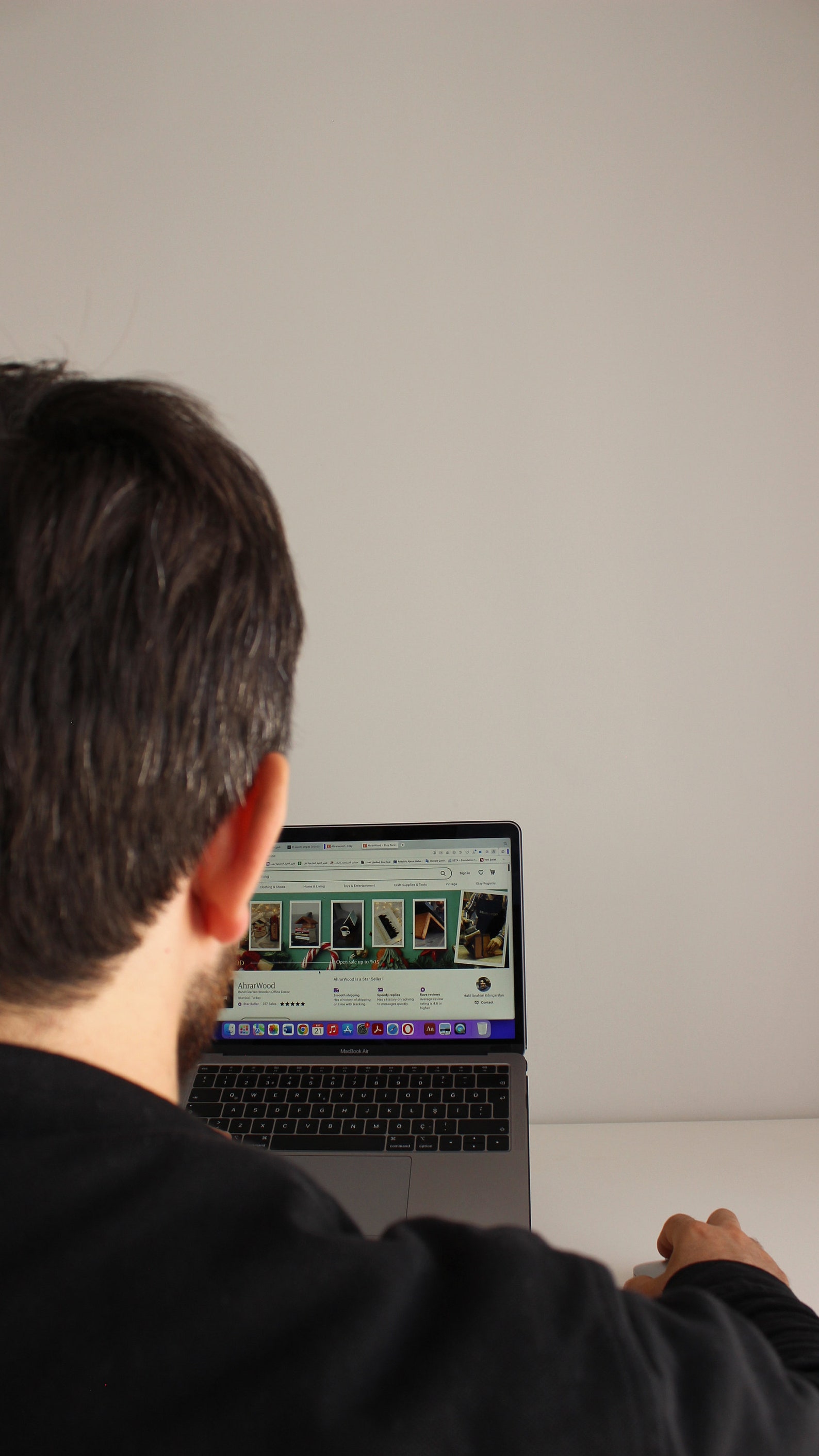 Adjustable Tiered Computer Stand With Built-in Book Reader - Etsy