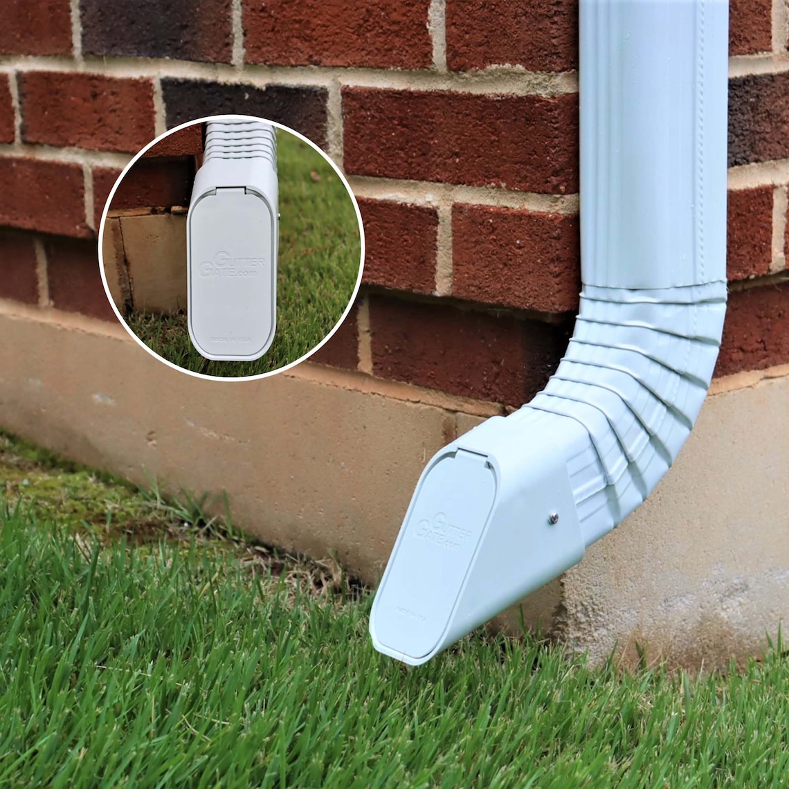 Guttergate Downspout Extension Type-b (3"x2" & 4"x3") - Etsy