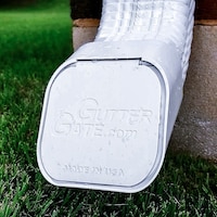 Guttergate Downspout Extension Type-a (2"x3" & 3"x4") White, Brown, or Black - Etsy Canada